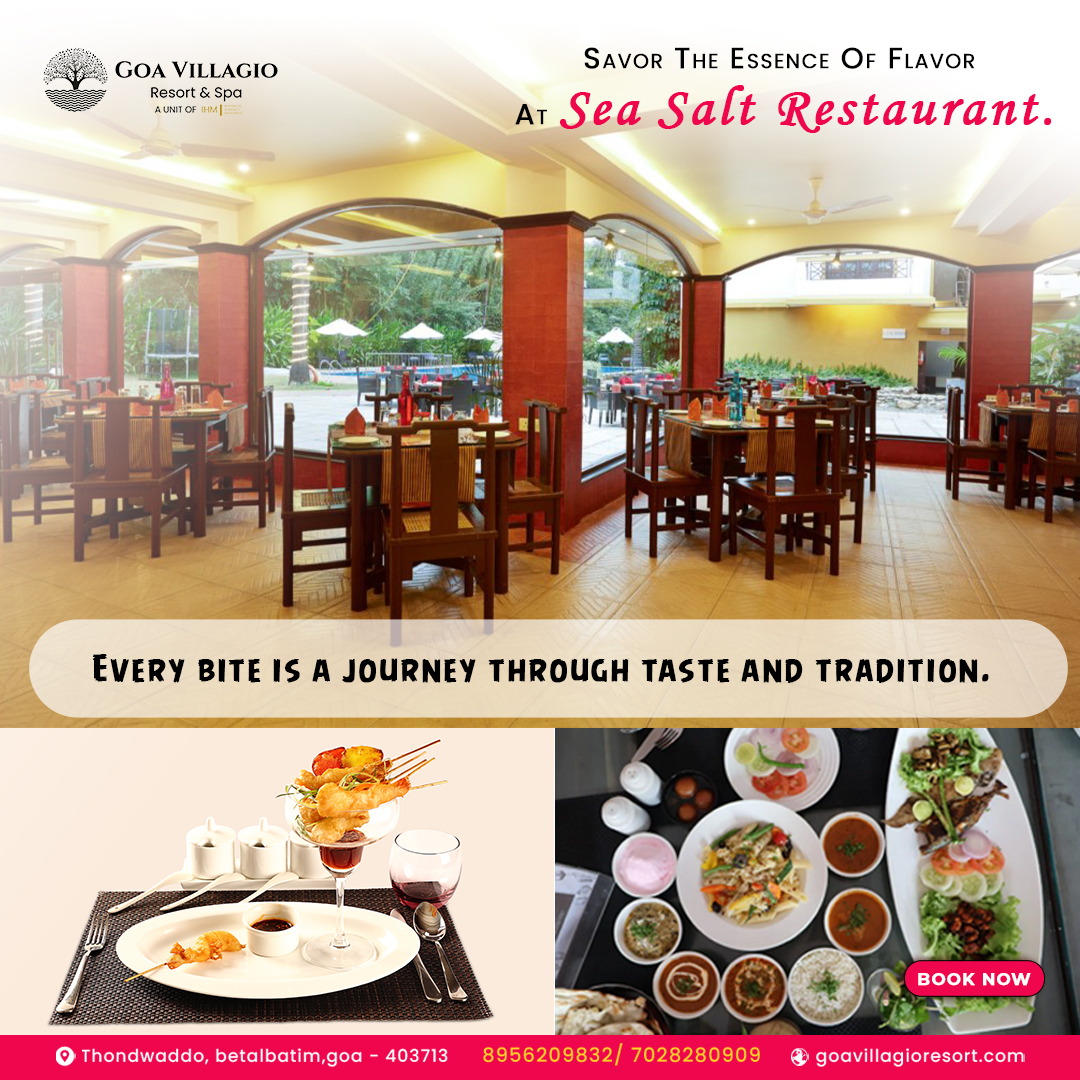 Sea Salt Restaurant: Discover the Culinary Delights in South Goa